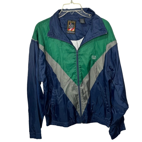 jcpenney | Jackets & Coats | Vintage 9s Us Olympics Track Jacket Jc ...